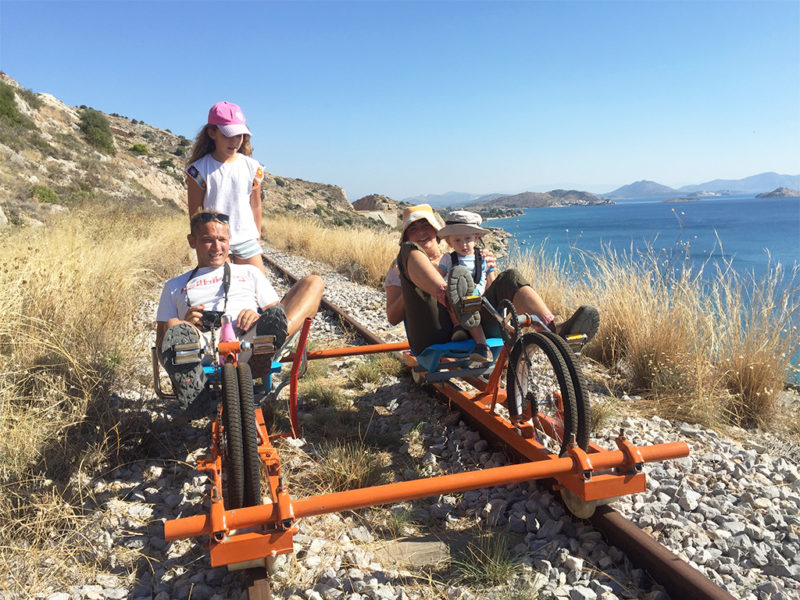 Railbiking over the Saronic Gulf - Daphne's Club Hotel Apartment ...